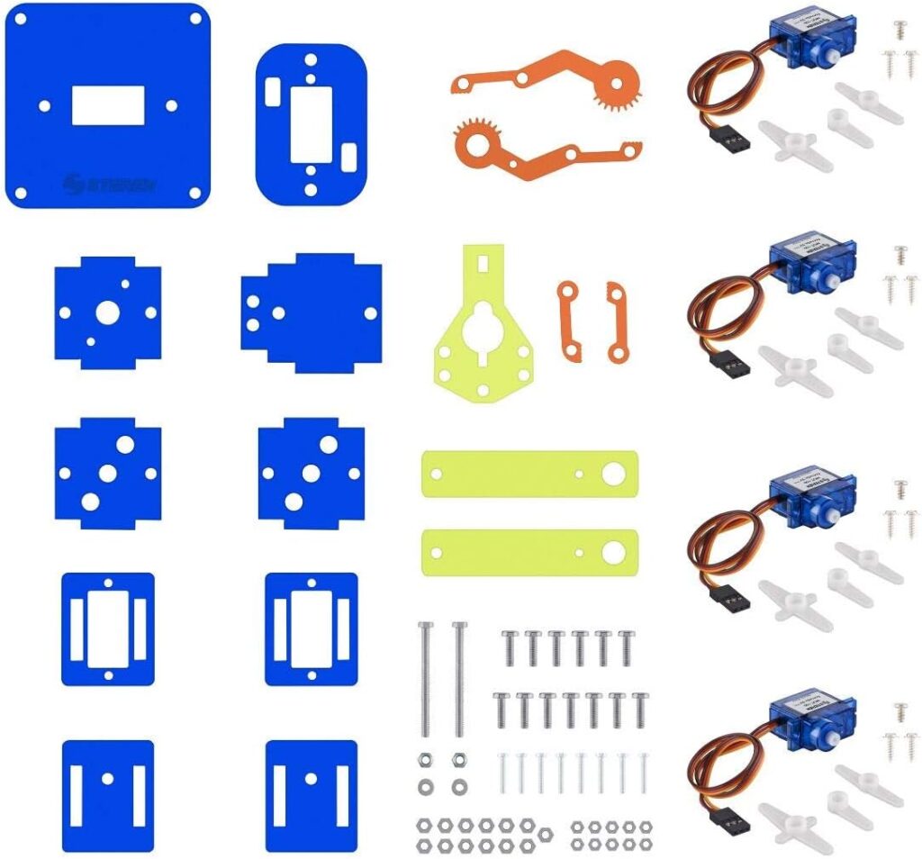 KIT MINI BRAZO ROBOTICO K-910 - STEREN - Proveedora Eléctrica RH